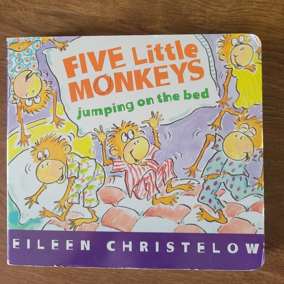Christelow | Toys | 36 Childrens Book Five Little Monkeys Jumping On ...